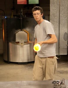 Elliot Todd, glassblower - Penland School of Craft