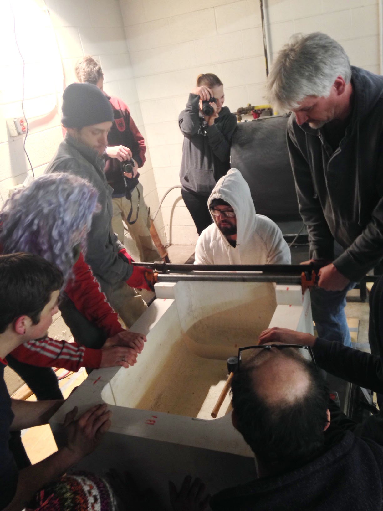 Photo of the Week: Glass-Furnace Builders - Penland School of Craft