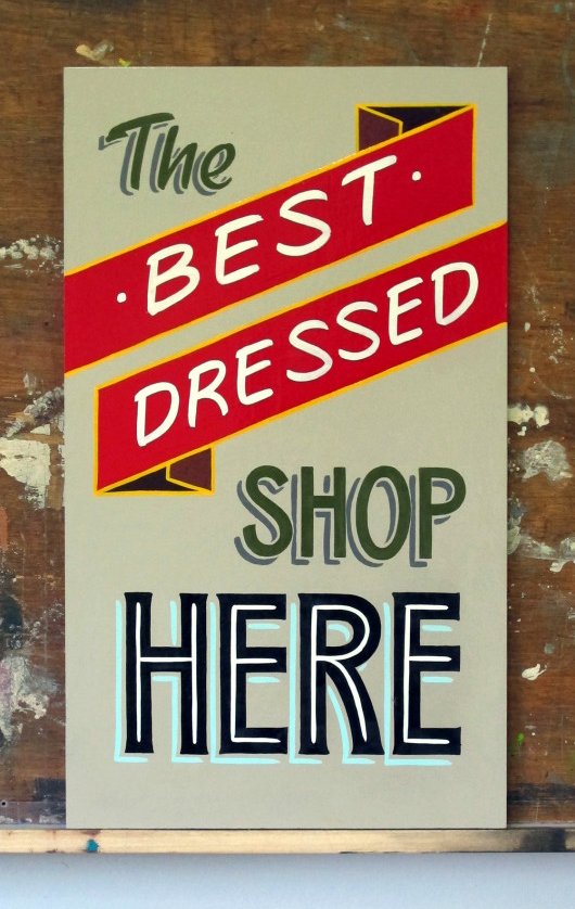 A Sign Painting Workshop | Fall Concentration with Timothy Maddox ...