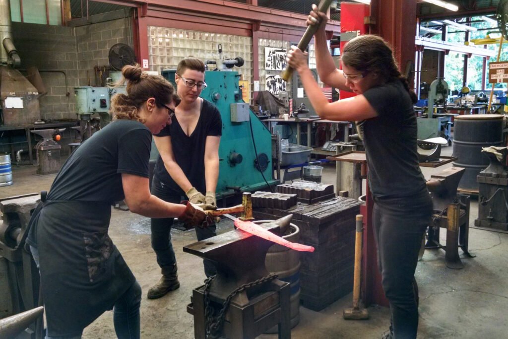 Photo of the Week: The Women of Iron - Penland School of Craft