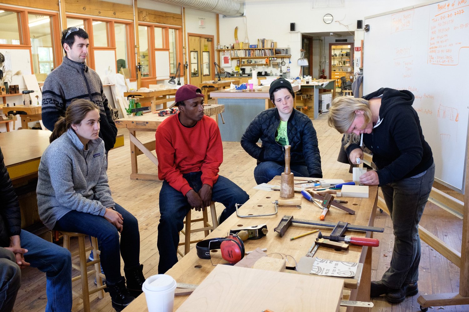 Photo of the Week: Dovetails - Penland School of Craft
