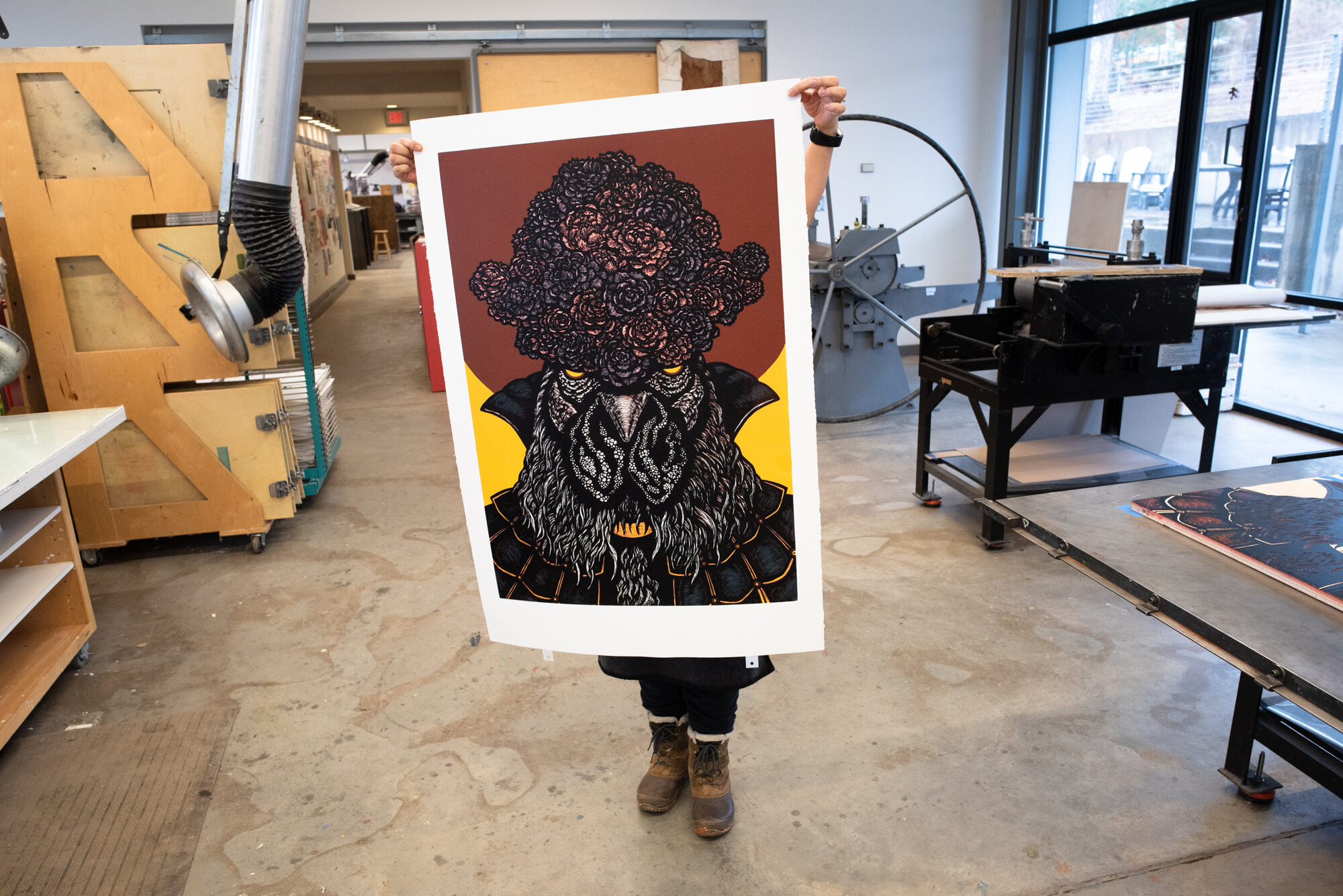 Photo(s) of the Week: Chickens, Bees, and Woodcuts - Penland School of ...