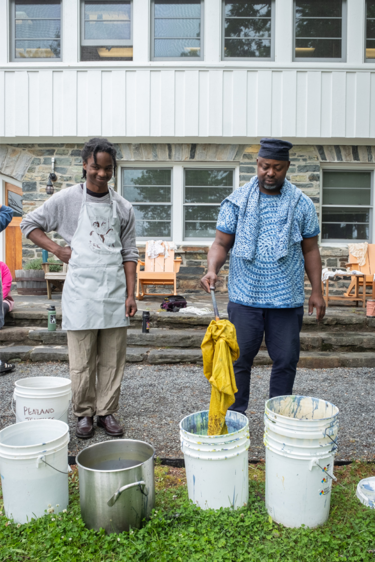 Traditional Yoruba Dyeing Techniques with Indigo - Penland School of Craft