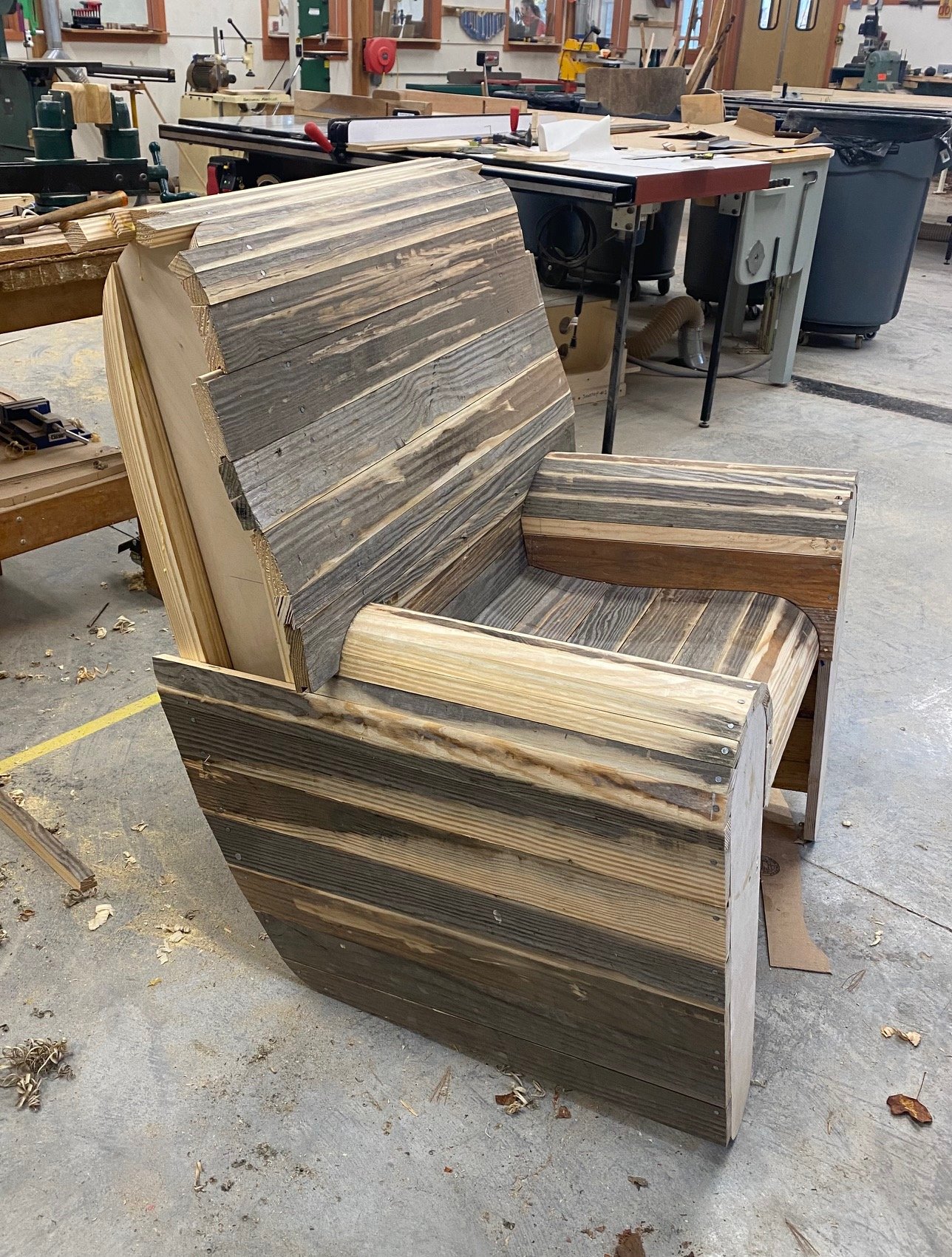 New Chair from Old Porch - Penland School of Craft