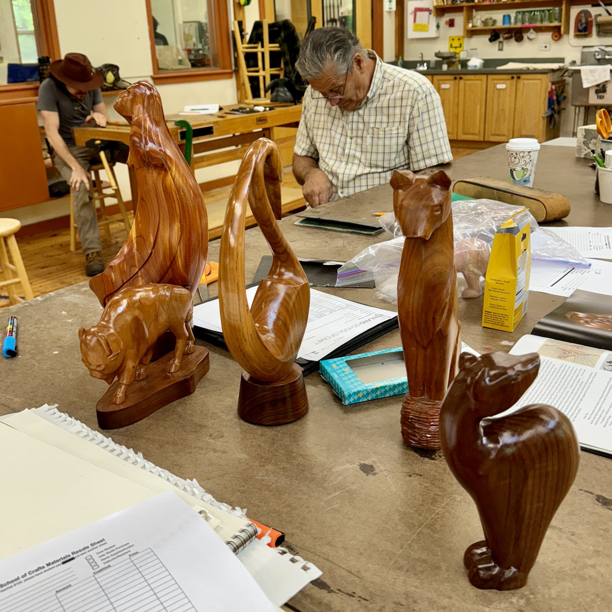 No Test Pieces; Ambitious Wooden Sculpture with J. Bud Smith - Penland ...