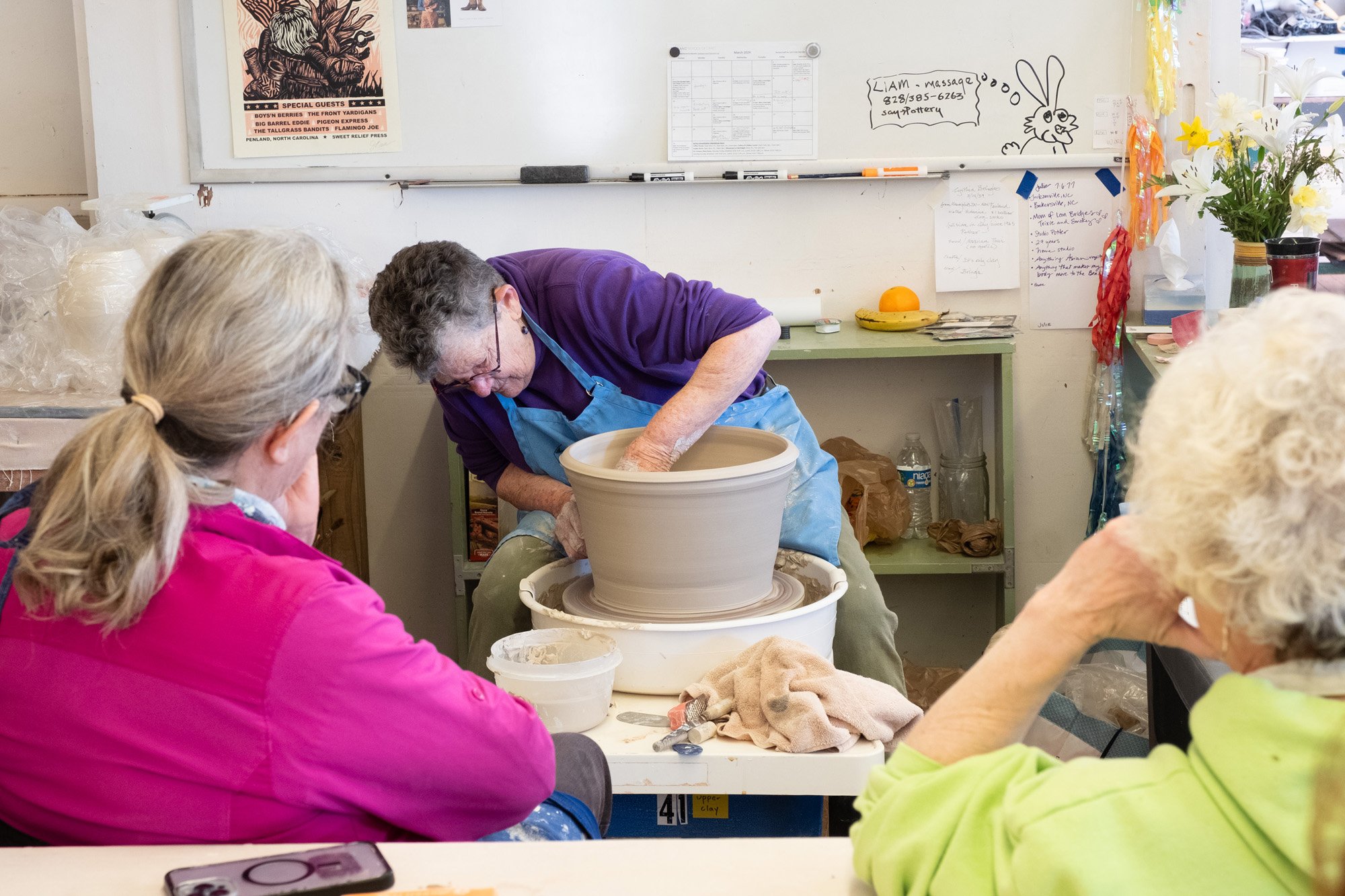 Clay & Pottery Throwing Studio - Penland School of Craft