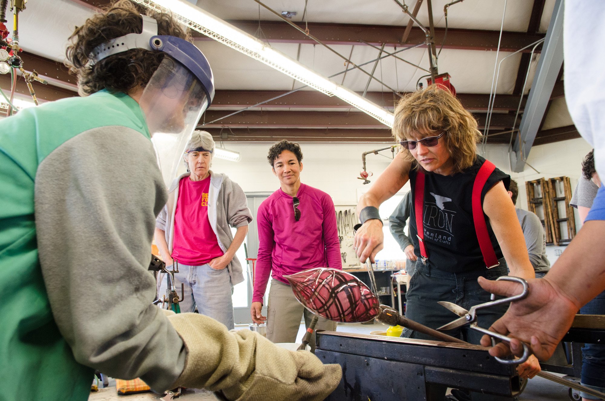 Glass Blowing, Casting, & Flamework Studio - Penland School of Craft