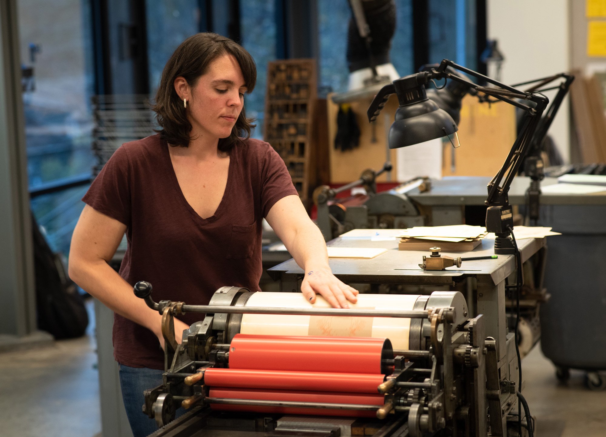 Letterpress & Printing Studio - Penland School of Craft